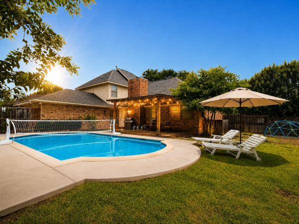 5br Pool Villa Water Volleyball Cinema 20 Mins From Dallas - DeSoto, TX