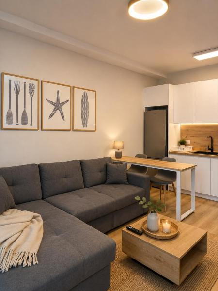 Otium Apartment 3min Walk To Golem Beach - Qerret