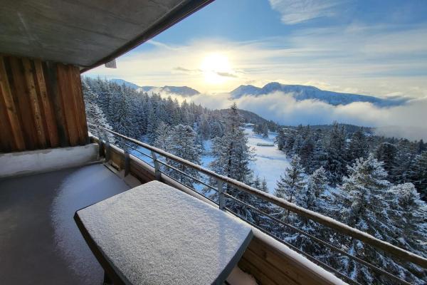 Vue Spectaculaire, Appartement T3 Pied Des Pistes, Terrasse, Parking, 6 Pers - Chamrousse