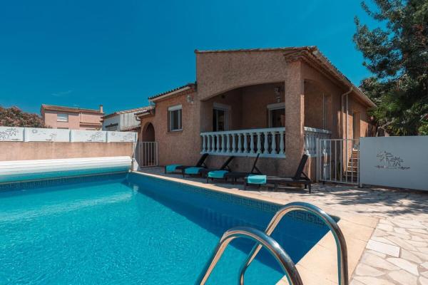 La Villa Rosa - Piscine - Spa - Clim - Parking - Agde