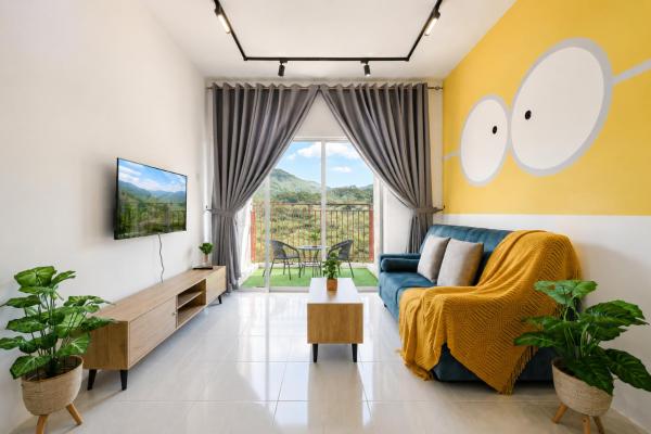 Minion Escap Family Homestay In Brinchang Cameron Highland Clover Home 9-25 - Brinchang