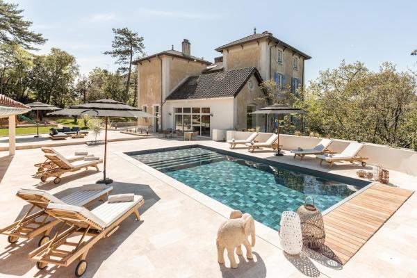 Villa Hugon Piscine Chauffée Surplombant L'ardèche - Ruoms