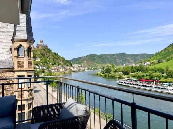 Fewomo Mosel & Burgblick Loft, Balkon, Parkplatz, Aufzug, 6 Personen - Cochem