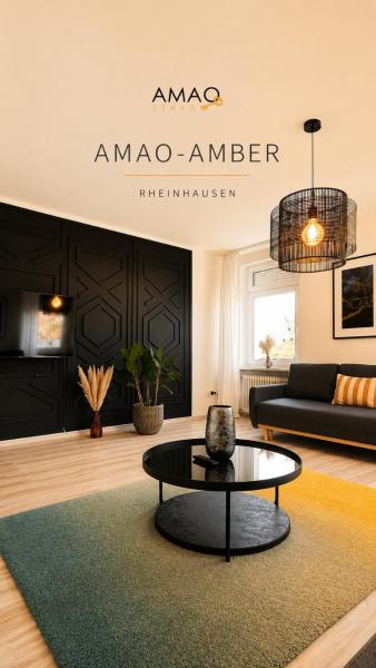 Amao-amber - Spacious Apartment - 10 Guests - Free Parking - Rust