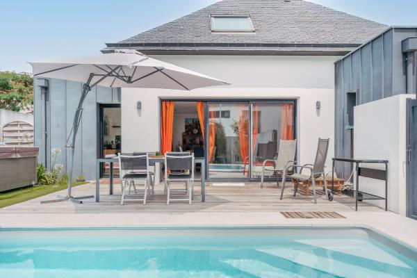 15 Min Port - Piscine Chauffée - Jardin Clos - Vannes