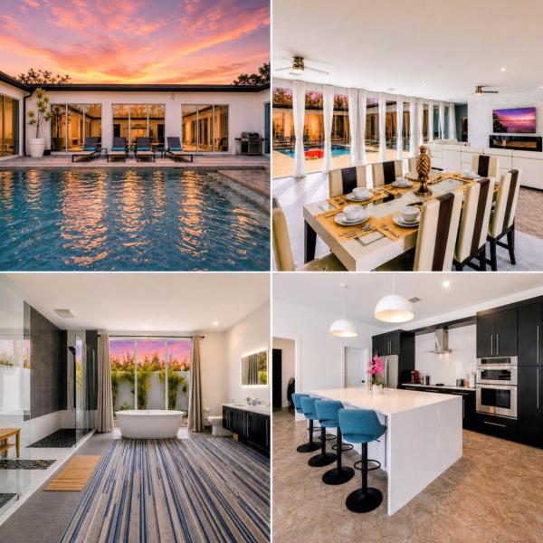 Huge Family Retreat W/ Heated Pool & Games - Lion Country Safari, Loxahatchee