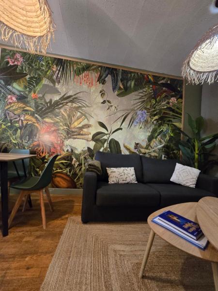 Jungl'appart 2 Chambres Gare Et Centre - Garage Inclus - Dijon