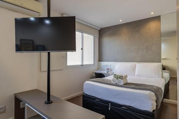 Flat Moderno Em Hotel Na Vila Olímpia Com Vaga - Santo Amaro