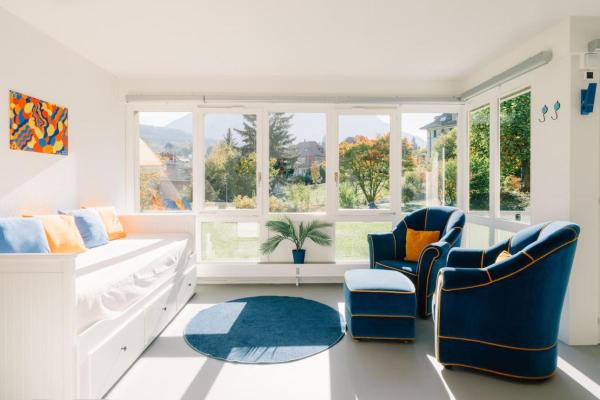 Apartment Baytrail In See- Und Bergnähe, Modern, Mit Garten, 4 Gäste - Faulensee