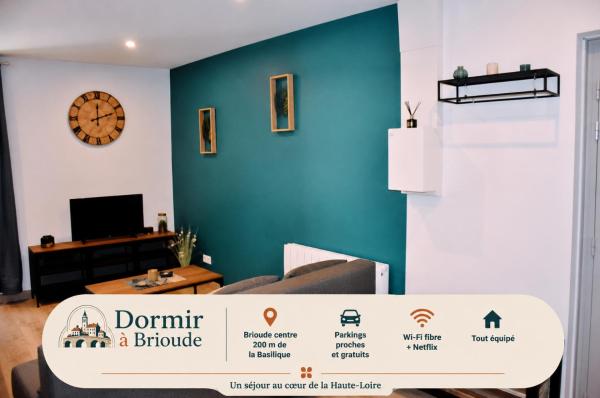 Dormir à Brioude - Appartement 'Esprit Nature' - Brioude