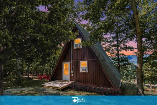 Great Views! A-frame W Hot Tub, Grill & Fire Pit - West Virginia