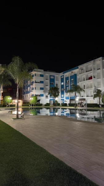 Belle Appartement & Résidence Avec Piscine& A 10min De La Plage- Martil-tétouan - Tétouan