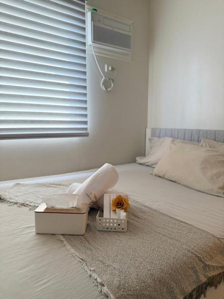 Spacious 2br Near Sm Novaliches 3 Beds With Wifi - Santa Maria