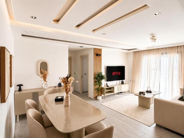 Luxury 2br Apartment Private Jacuzzi 10mins From Airport - Tunis
