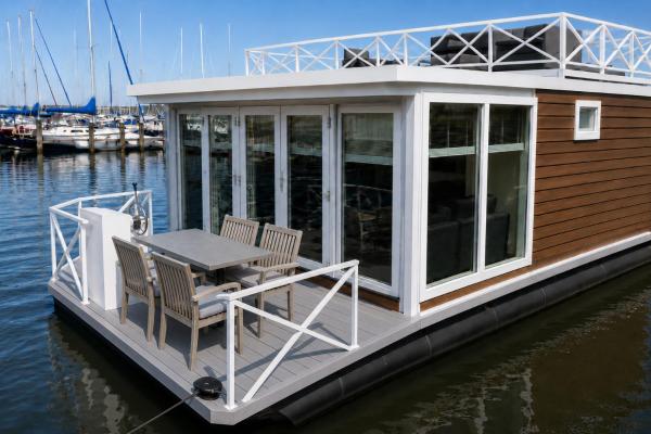 Houseboat Veerse Meer Met Dakterras | 4 Personen - Goes