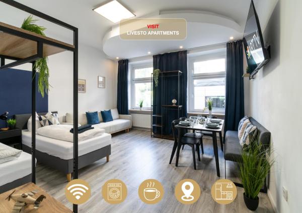 Livesto Easytrip - 2x Apartments Zentral Mit Küche & Smart Tv Bis 10 Personen - Hattingen