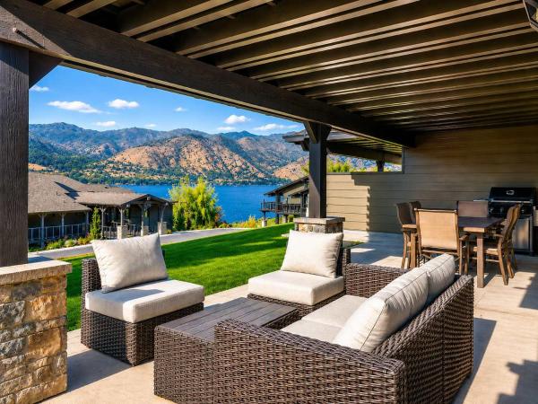 Luxury Condo E1 Hot Tub At Wapato Point Chelan - Manson, WA