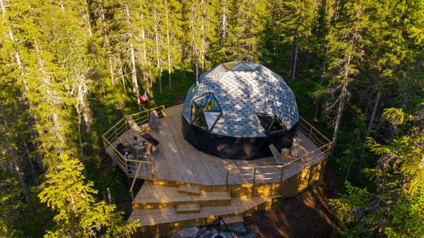 Tree Dome - Luxury Glamping With Mountain View - Innlandet