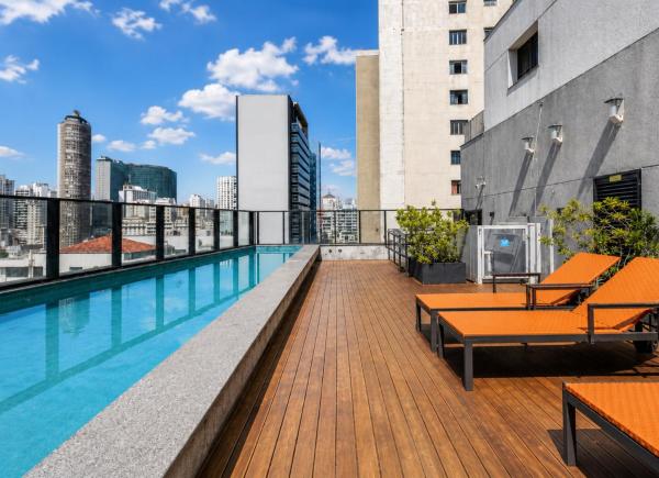 Centro Histórico | Rooftop + Ar + Piscina - São Paulo