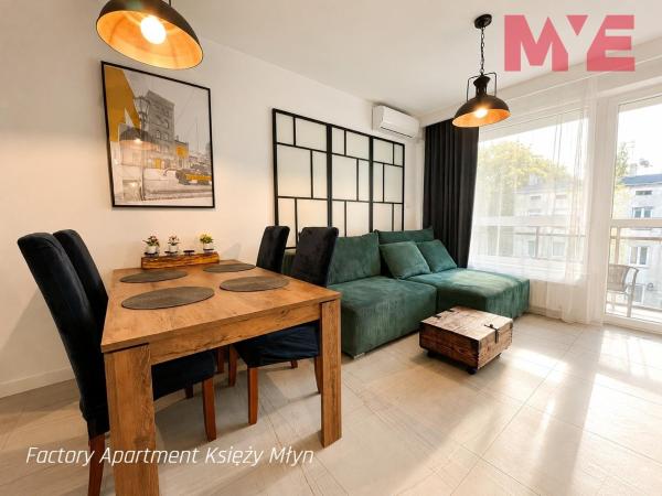 Mye Apartments - Factory Apartment Księży Młyn - Free Parking, Klimatyzacja, Fv - Łódź
