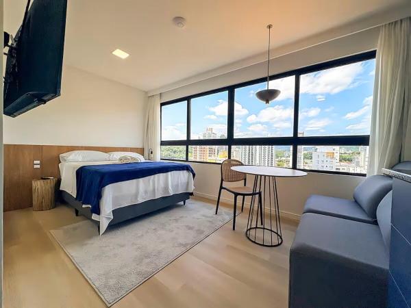 Loft Novo Moderno Garagem, Piscina, 2 Pessoas - Blumenau