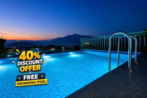 Beautiful Kathmandu Swimming Pool Hotel - Kathmandu