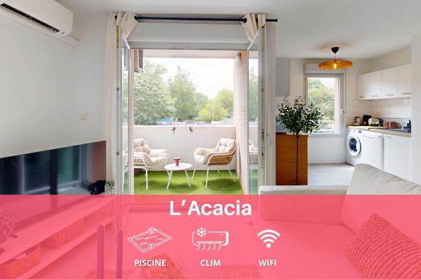 L'acacia By Expat Renting - Piscine - Balcon - Labège