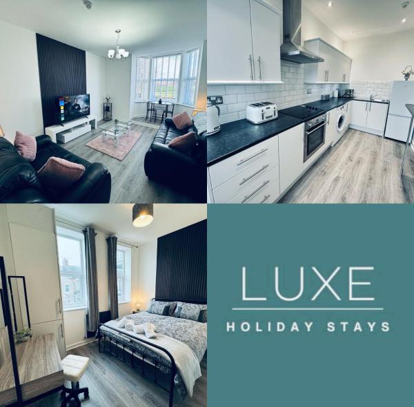 Spanish City View 1, Stylish Sea Front Apartment Free Onsite Parking - Tynemouth