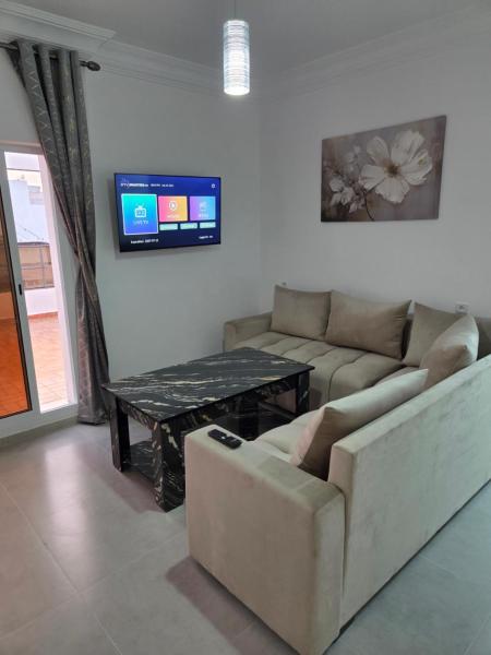 Apparemment Familiale Centre-ville Avec Terrasse - Tanger