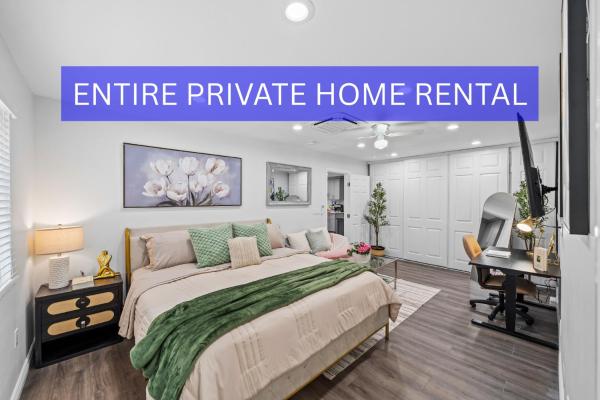 Entire Private Home With Yard, King Bed, Prime Location, 3 Bedrooms 3 Bathrooms, Available Now - San Diego, CA
