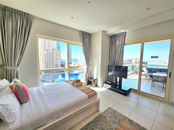 Sunrise Homes - Studio With Huge Balcony & Amazing View Near Jbr Beach - Dubai