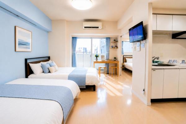 904room Kinshicho Station 5 Min Walk Near Asakusa And Skytree 9th Floor With Balcony And Good Soundproofing Large One-bedroom Apartment - Ueno