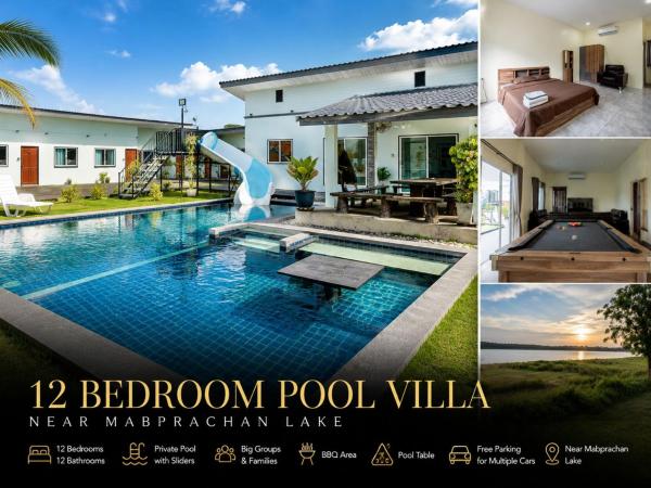 Blue Lake Residences Pattaya - 12 Bedroom Pool Villa - Pattaya City