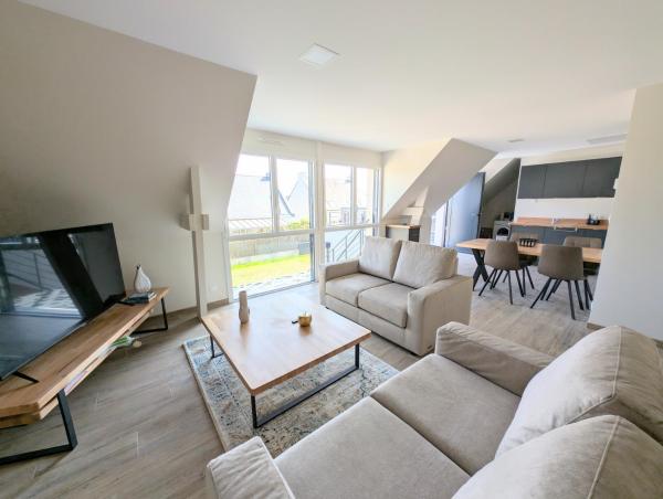 Bel Appartement 70m2, Terrasse, Plages à 200m - Hoedic - Kervoyal
