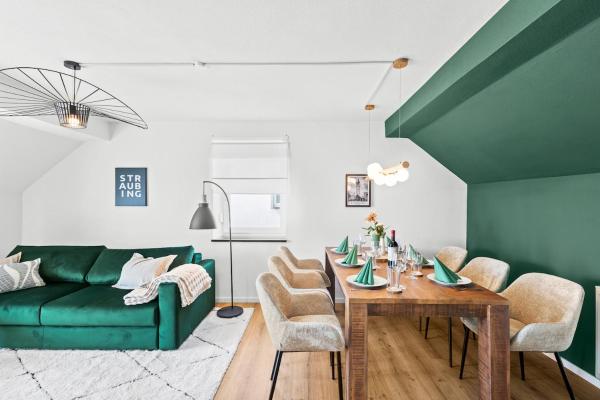 Zentrales Apartment I Balkon I Bis Zu 6 Gäste - Straubing