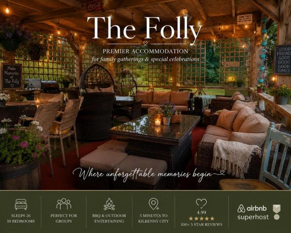 The Folly Gather Celebrate & Stay - Kilkenny