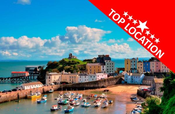 St Catherines View - Direct Beach Access, Sleeps 6 - Tenby