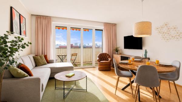 Zentral Und Ruhig Am Park - 2br - Gratis Parken - 2 Balkone - Graz