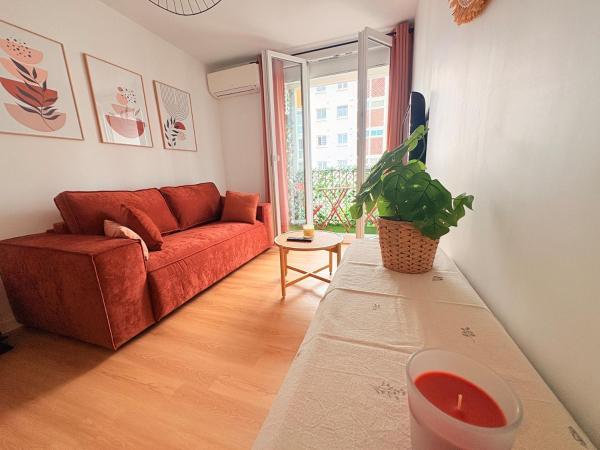 Le Cosy Catalan Lumineux Avec Balcon Moulin à Vent - Perpignan