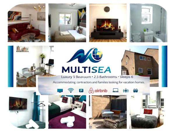 ✨5br Luxury Home |6p| Parking | Family / Contractor✨ - Northamptonshire