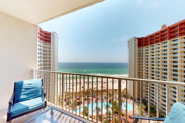 Updated Oceanfront Condo With Pools Hot Tub Wd Ac & Views - Panama City Beach, FL