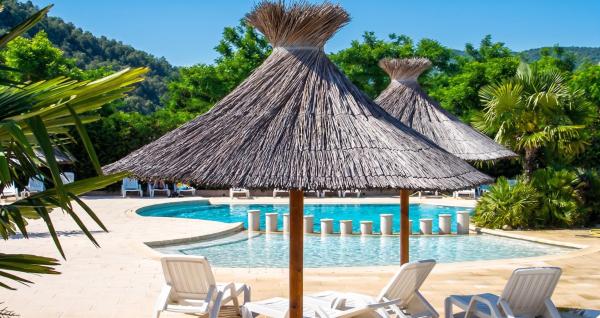 Bungalow Charmant à Sampzon 32 M² Avec Vue Montagne - Ruoms