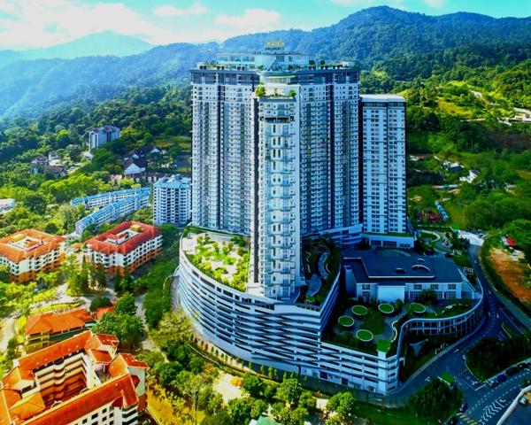 Windmil Upon Hills By Moutain View - Malaysia