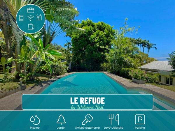 Le Refuge, Villa Créole Ancienne Avec Piscine - Saint-Denis