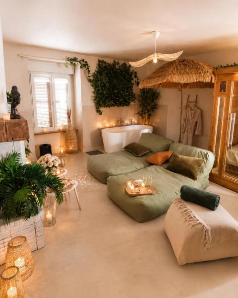 Suite Climatisé Bali Spa Et Sauna Privé Pour 2-châteaux De La Loire - Cheverny