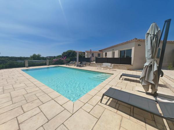 Bellevue House With Pool And Panoramic View - Arles