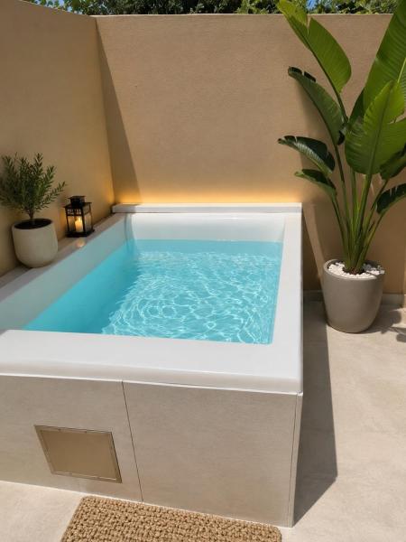Bright Apartment With Court Yard And Swimming Pool - 하니아