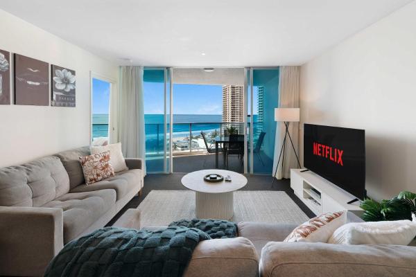 2br Oceanviews Luxury H Residences Pool, Gym & Parking - Surfers Paradise
