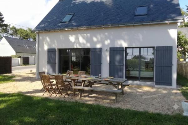 Maison Neuve à 3 Min Plage & Grand Jardin - Guérande