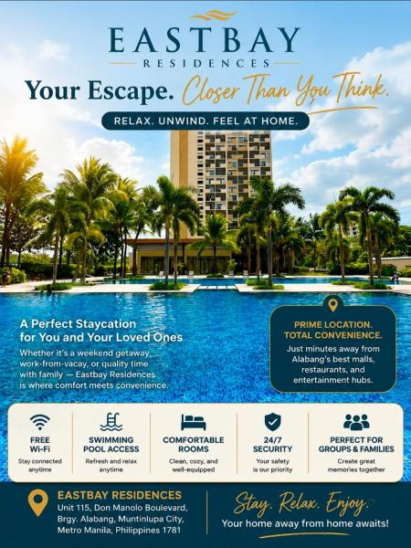 Staycation In Alabang By East Service Road - Parañaque